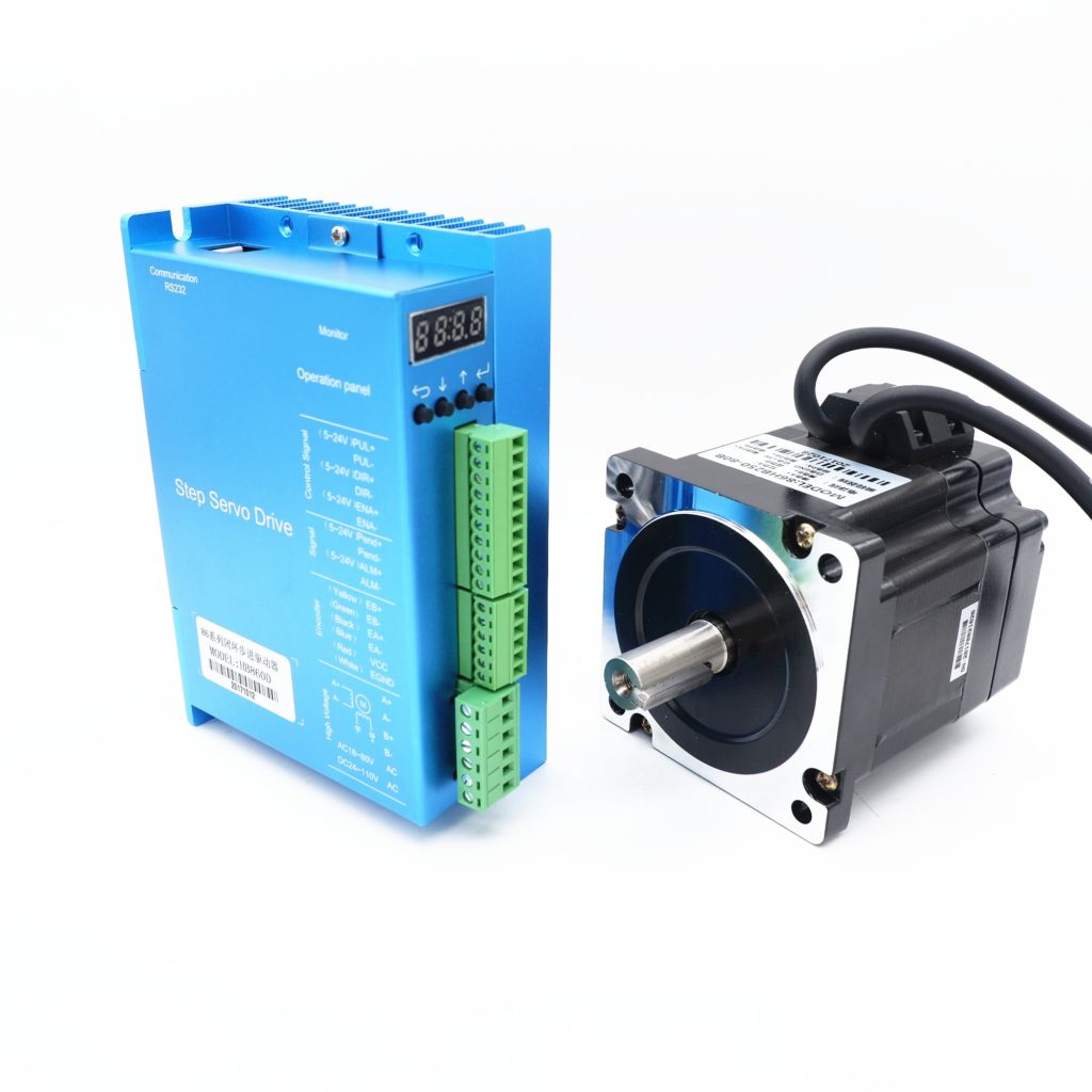 Closed-loop Step Motor 86HB250-80B Servo Motor 4.5N.m Nema 34 86 Hybird closed loop 2-phase ...